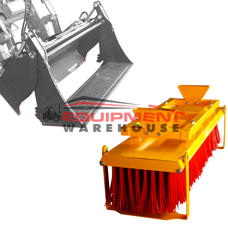 Excavator Broom 1200mm - Excavator Broom for Excavators | Attachments ...